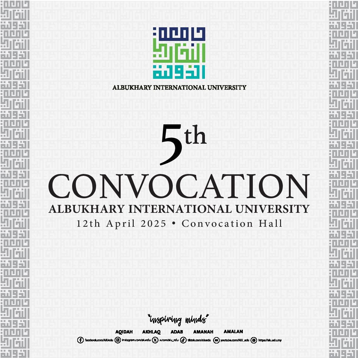 5th Convocation Convocation